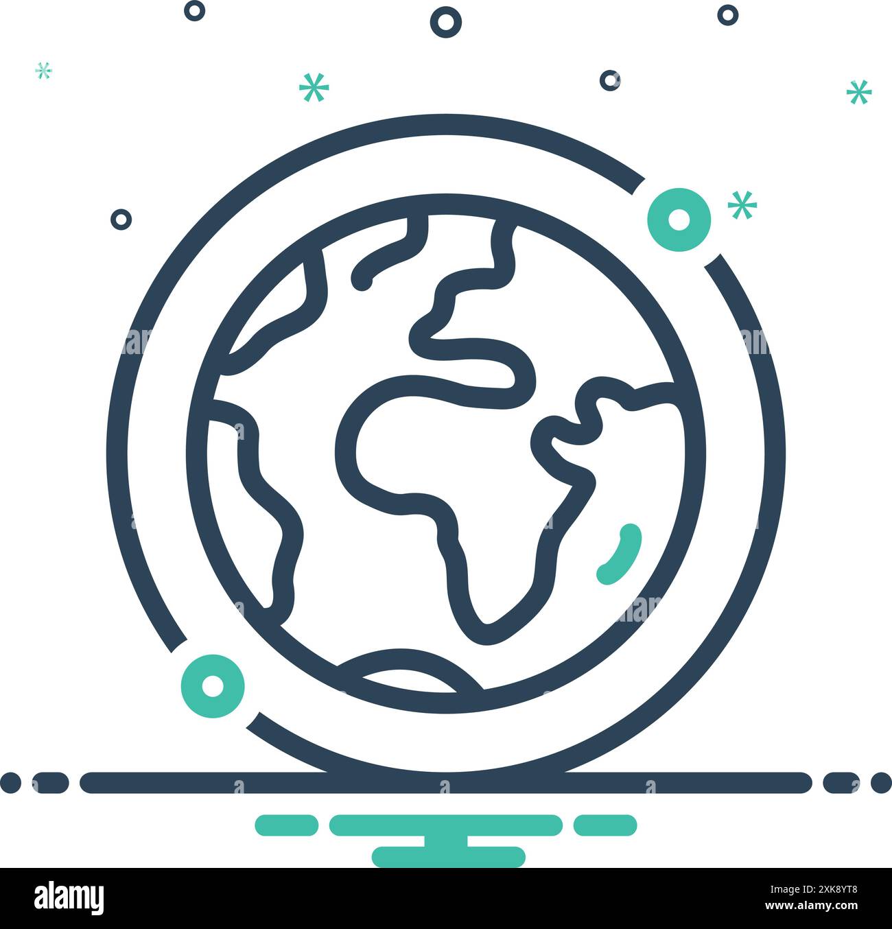 Universal international logo Stock Vector Images - Alamy