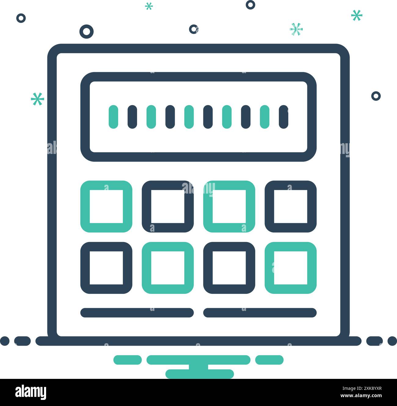 Icon for col,calculation Stock Vector Image & Art - Alamy