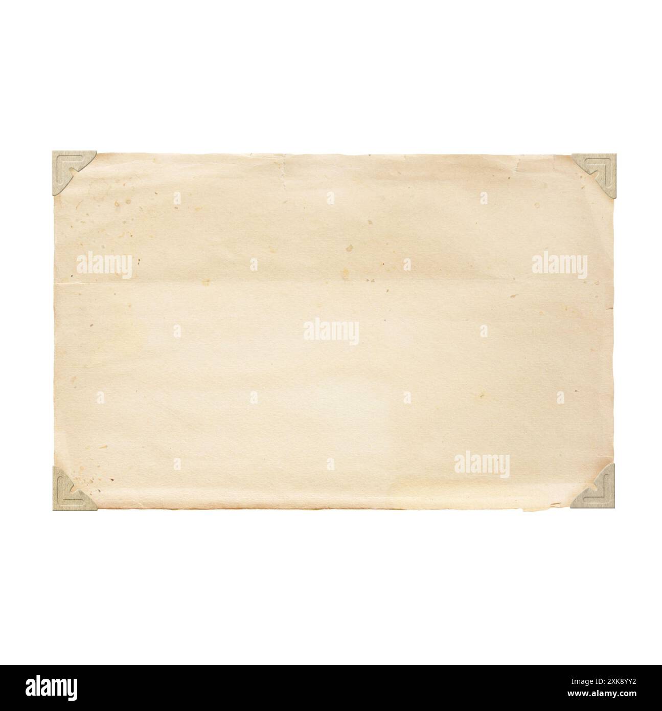 Notebook paper crumpled ripped Cut Out Stock Images & Pictures - Alamy