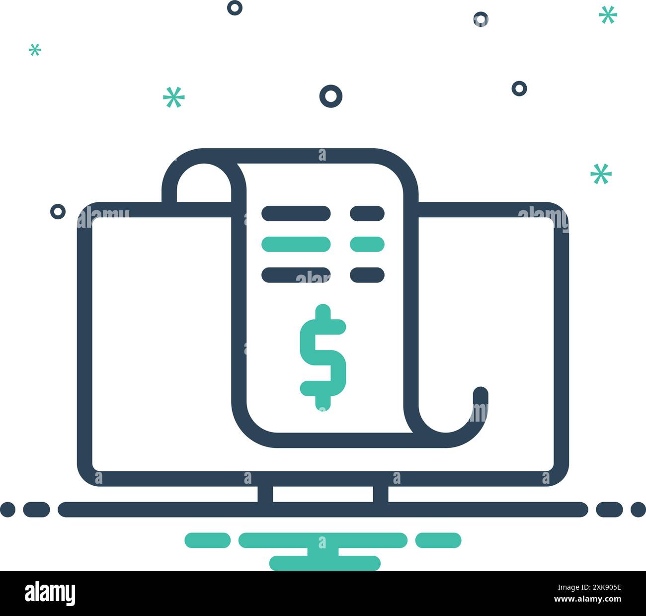 Icon for amounts,invoice Stock Vector Image & Art - Alamy