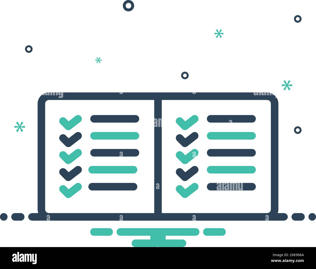 Icon for scheduling, timetable Stock Vector Image & Art - Alamy