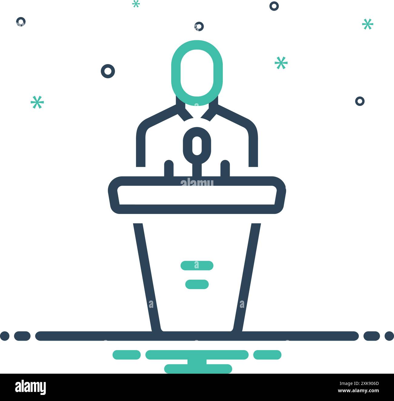 Lecturer icon Stock Vector Images - Alamy