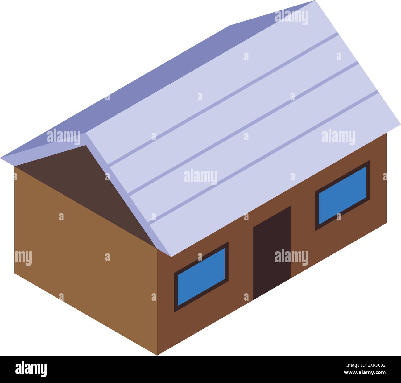 White wooden house gable Stock Vector Images - Alamy