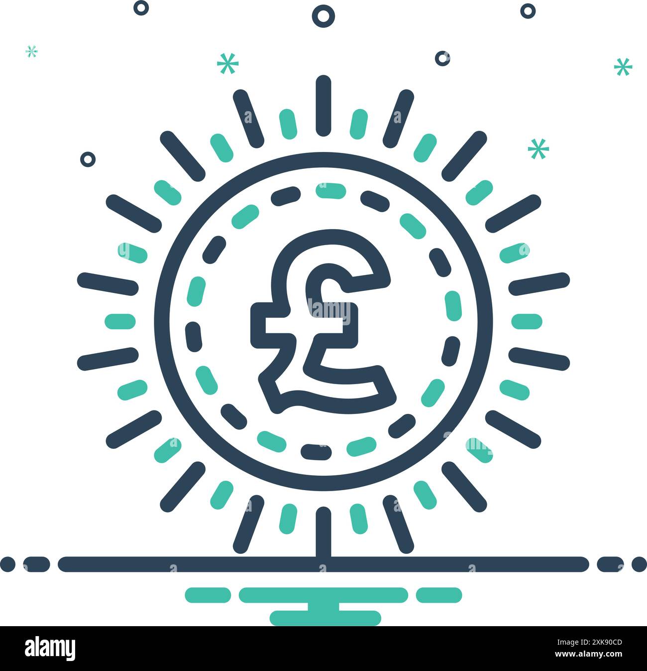 Icon for sterling, pound Stock Vector Image & Art - Alamy