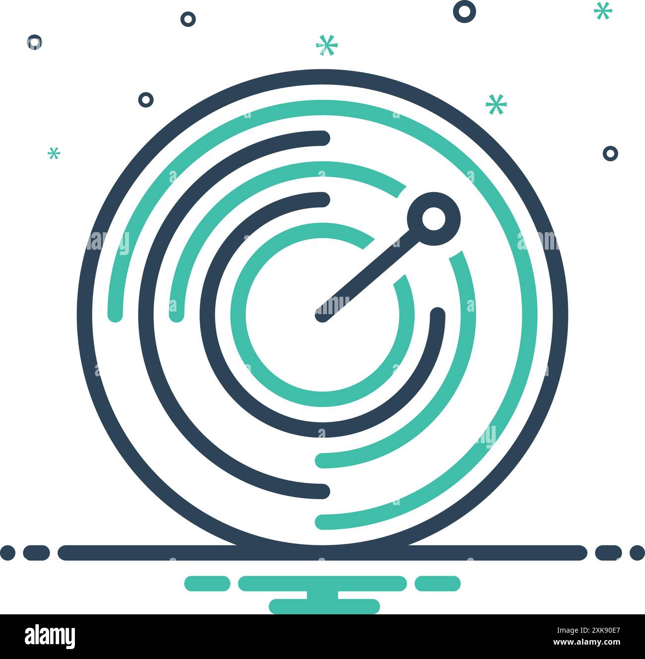 Icon for radius, atom Stock Vector Image & Art - Alamy