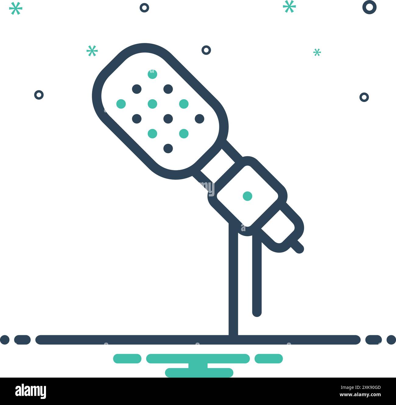 Stand mike Stock Vector Images - Alamy