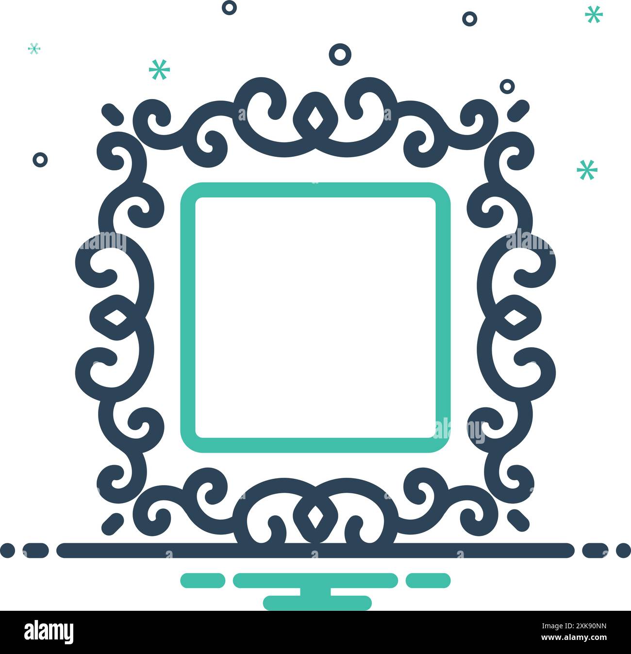 Icon for borders,frame Stock Vector Image & Art - Alamy