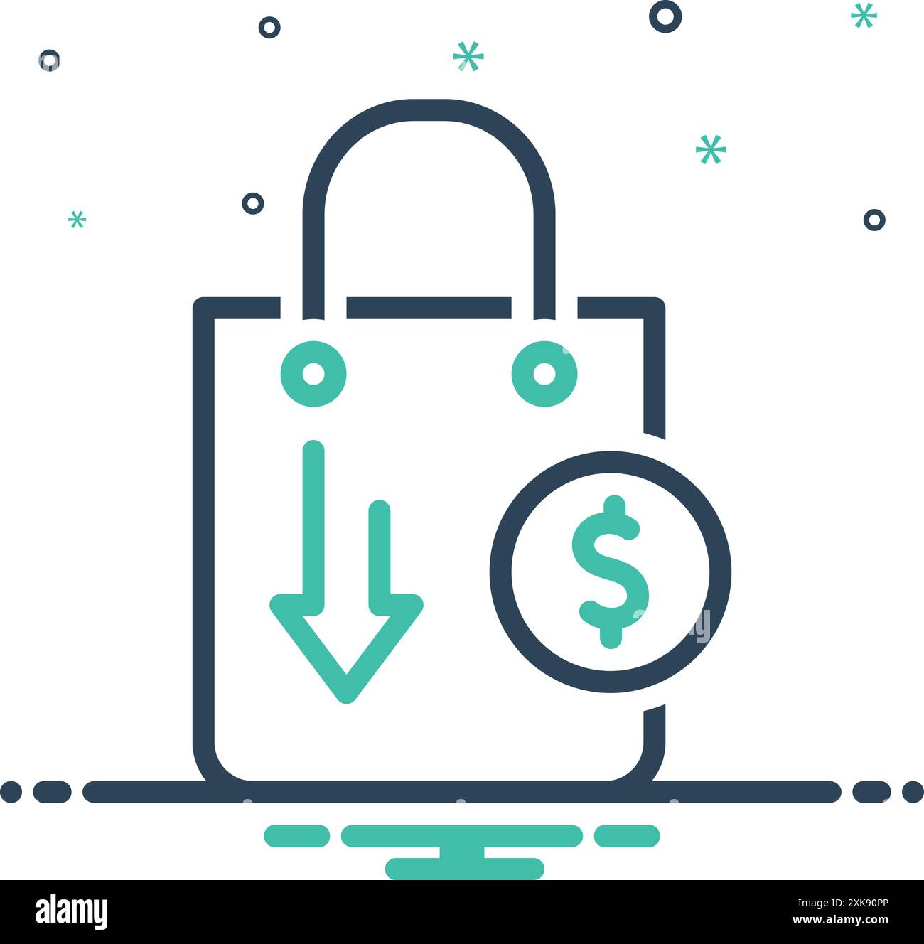 Icon for lowest,minimum Stock Vector Image & Art - Alamy