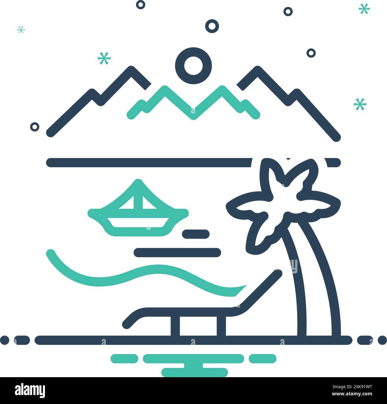 Icon for beaches,coast Stock Vector Image & Art - Alamy