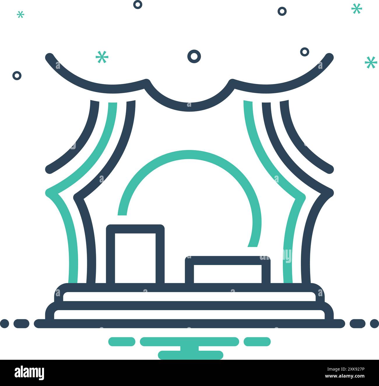 Stage visual Stock Vector Images - Alamy