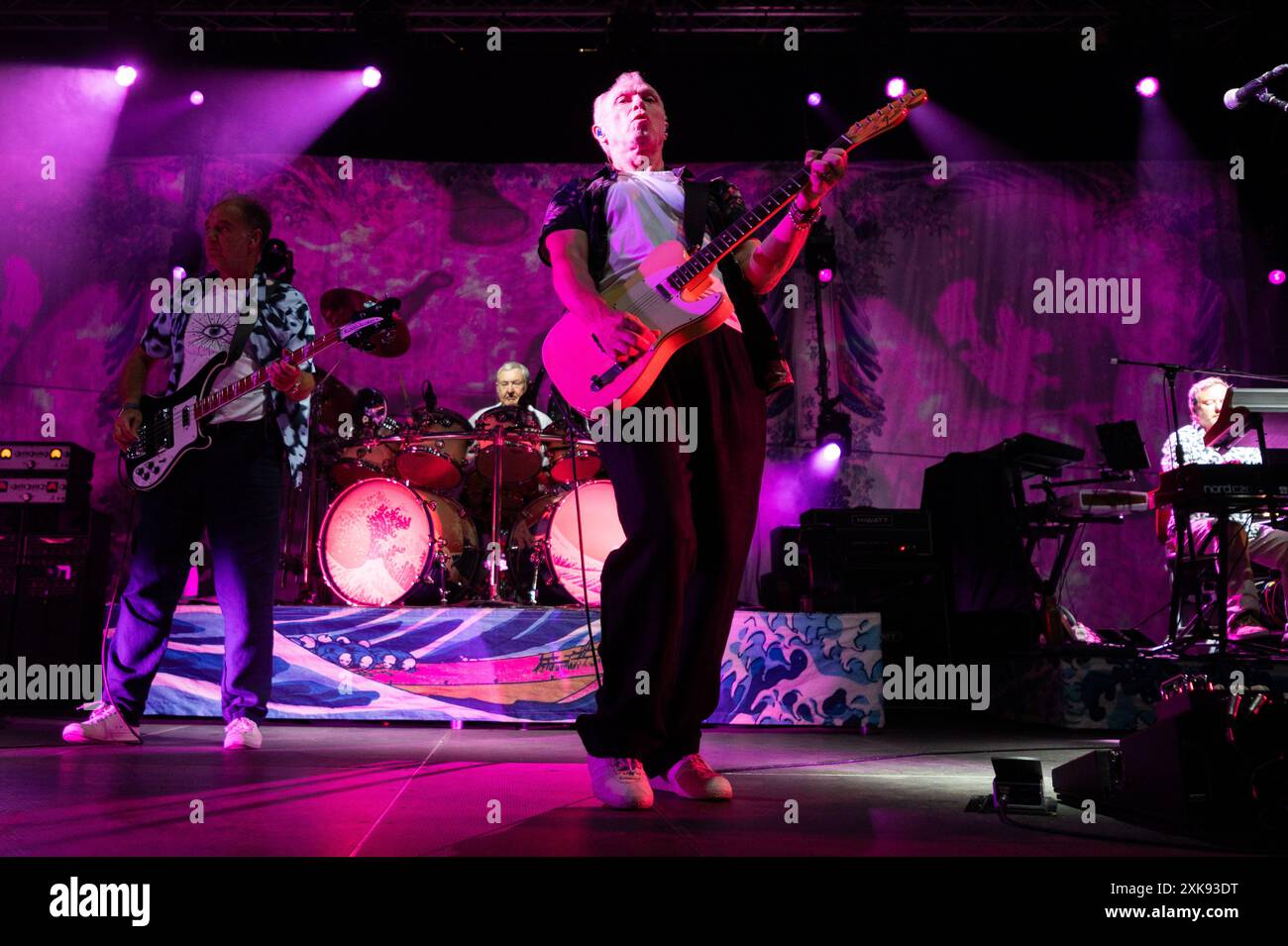 Nick Mason performs last 19th July in Vicenza , piazza dei Signori ...