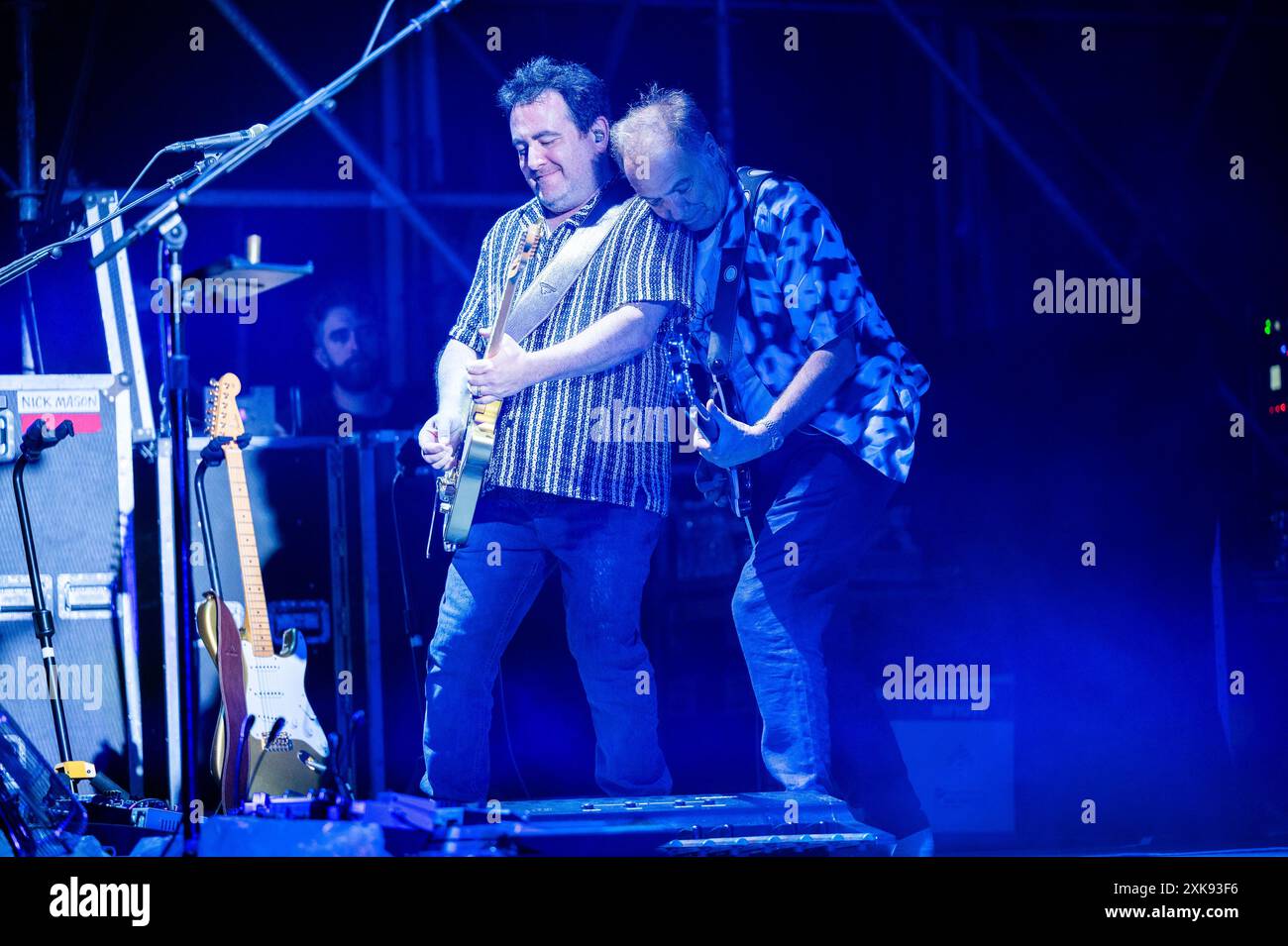 Nick Mason performs last 19th July in Vicenza , piazza dei Signori ...