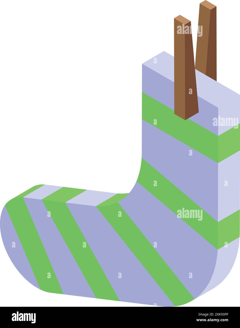 Hanging by one foot Stock Vector Images - Alamy