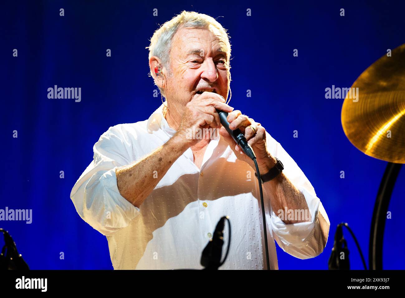 Nick Mason performs last 19th July in Vicenza , piazza dei Signori ...