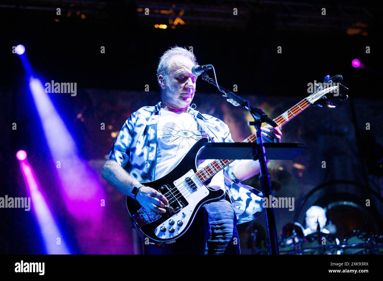 Nick Mason performs last 19th July in Vicenza , piazza dei Signori ...