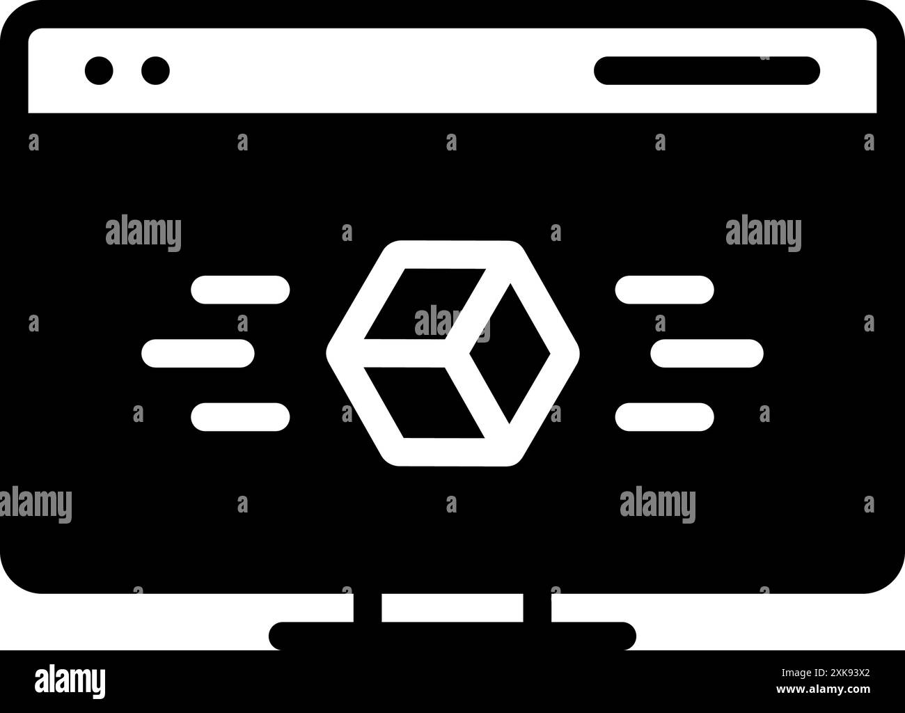 Computer visualisation Cut Out Stock Images & Pictures - Alamy