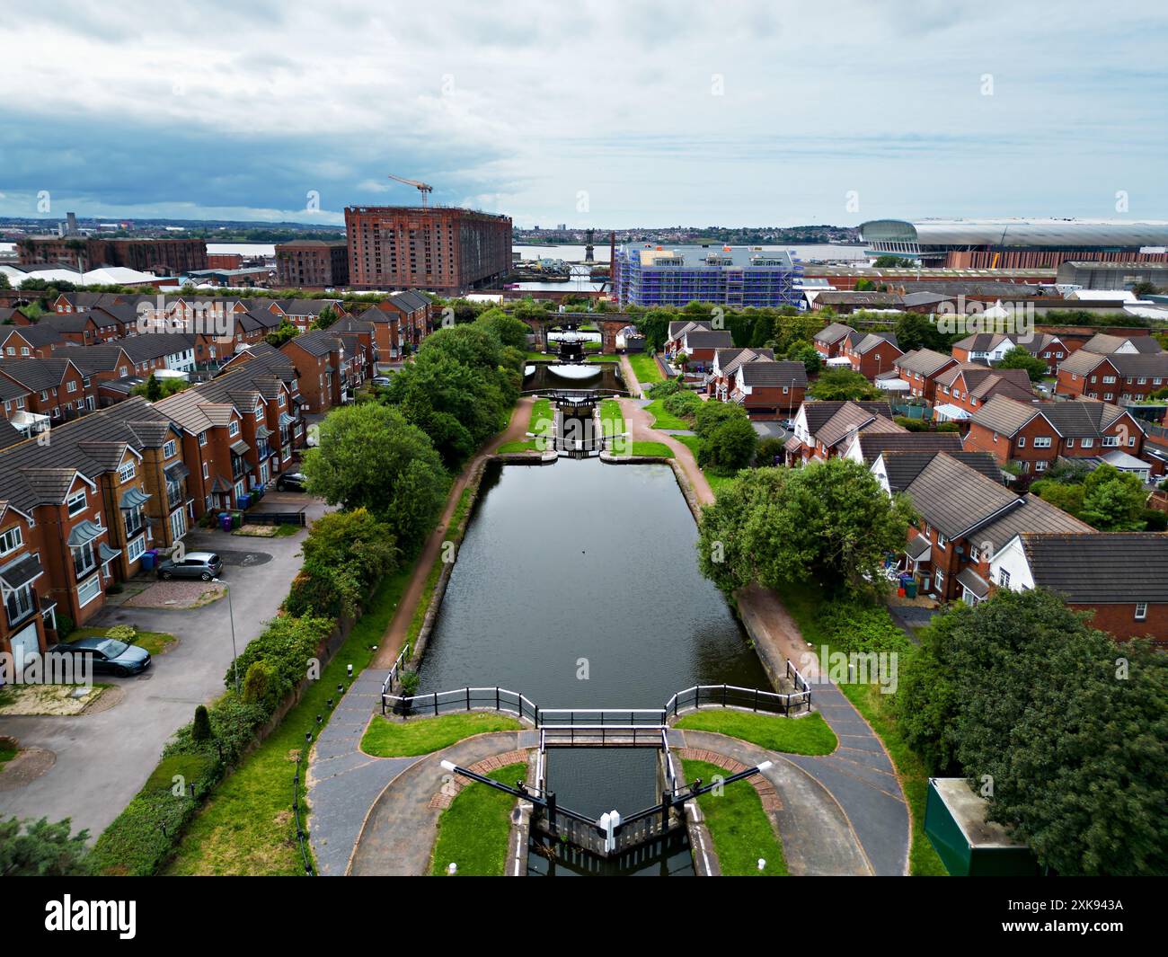Stanley Locks are a Grade II listed flight of four canal locks on the ...