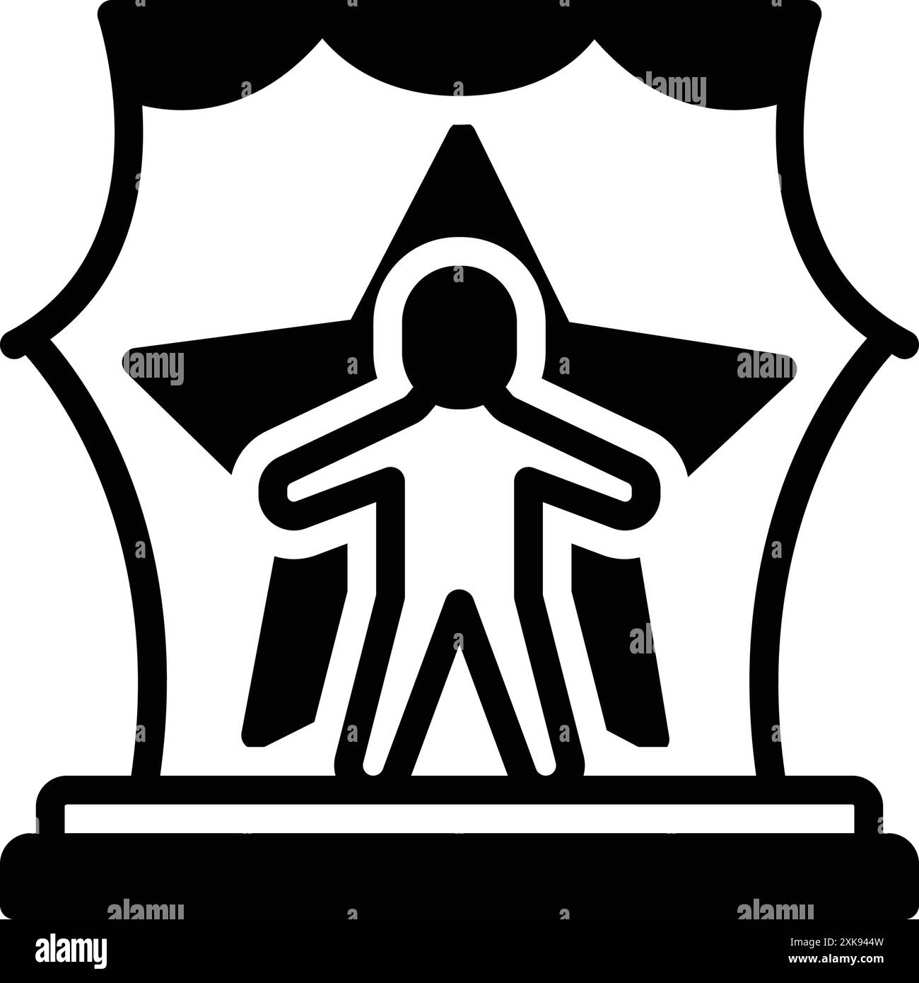 Stage artiste Stock Vector Images - Alamy