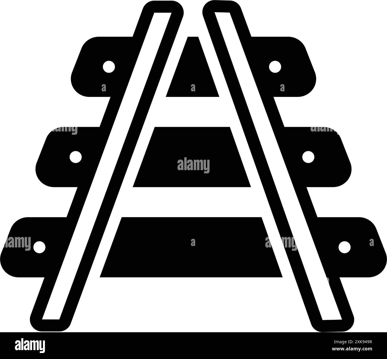 Icon for railroad,rail line Stock Vector Image & Art - Alamy