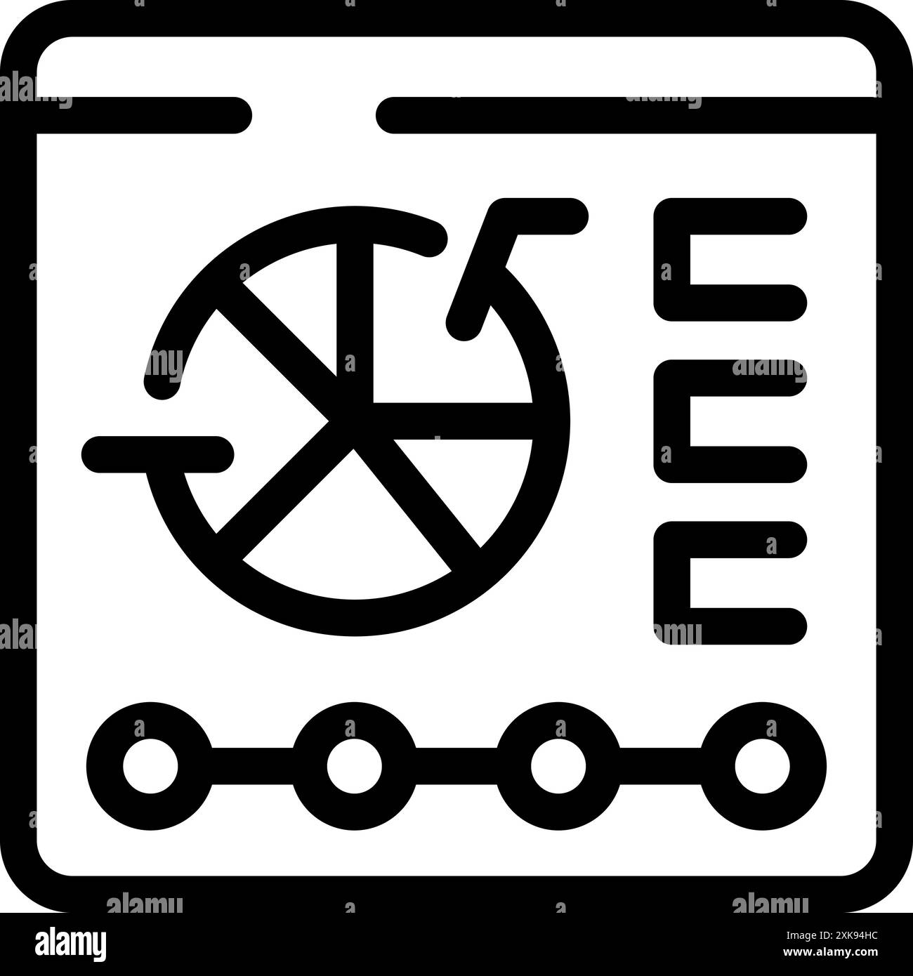 Online survey software showing pie chart with statistics data analysis ...