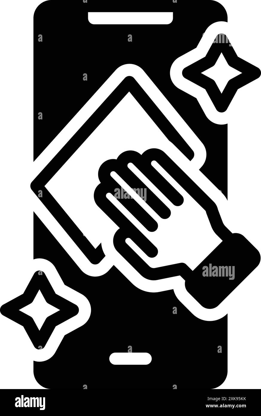 Disinfection of surfaces Stock Vector Images - Alamy