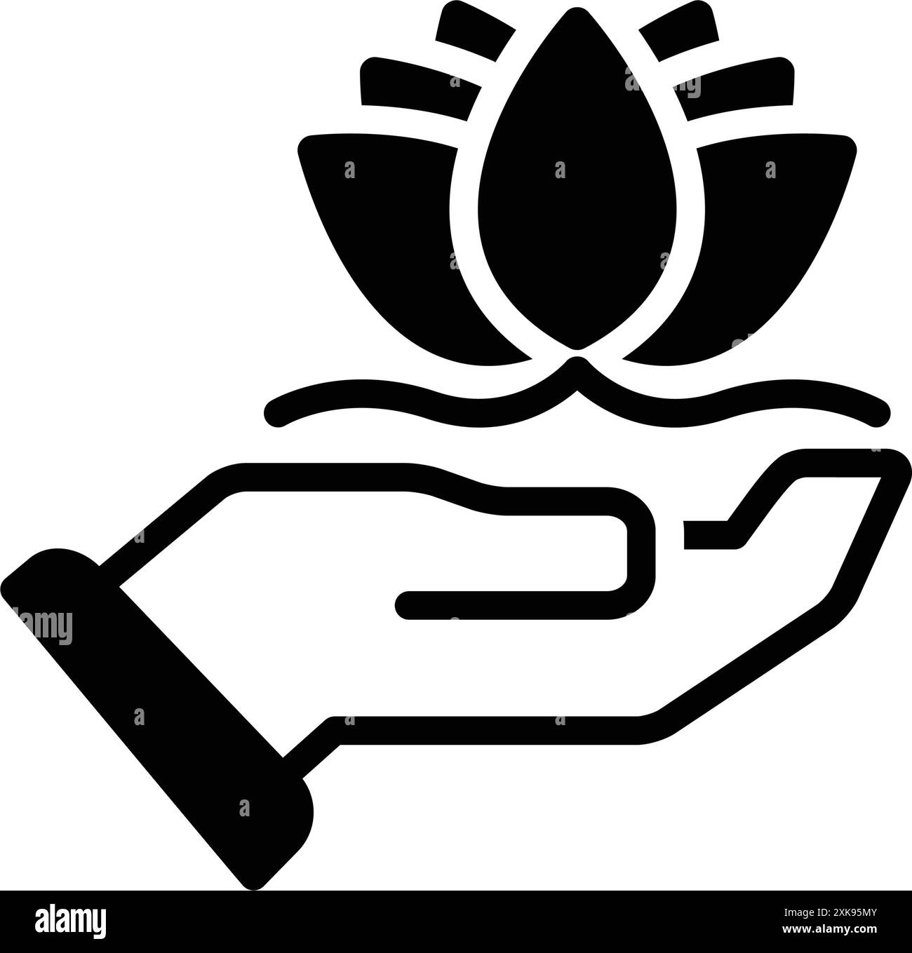 Holding gently Stock Vector Images - Alamy