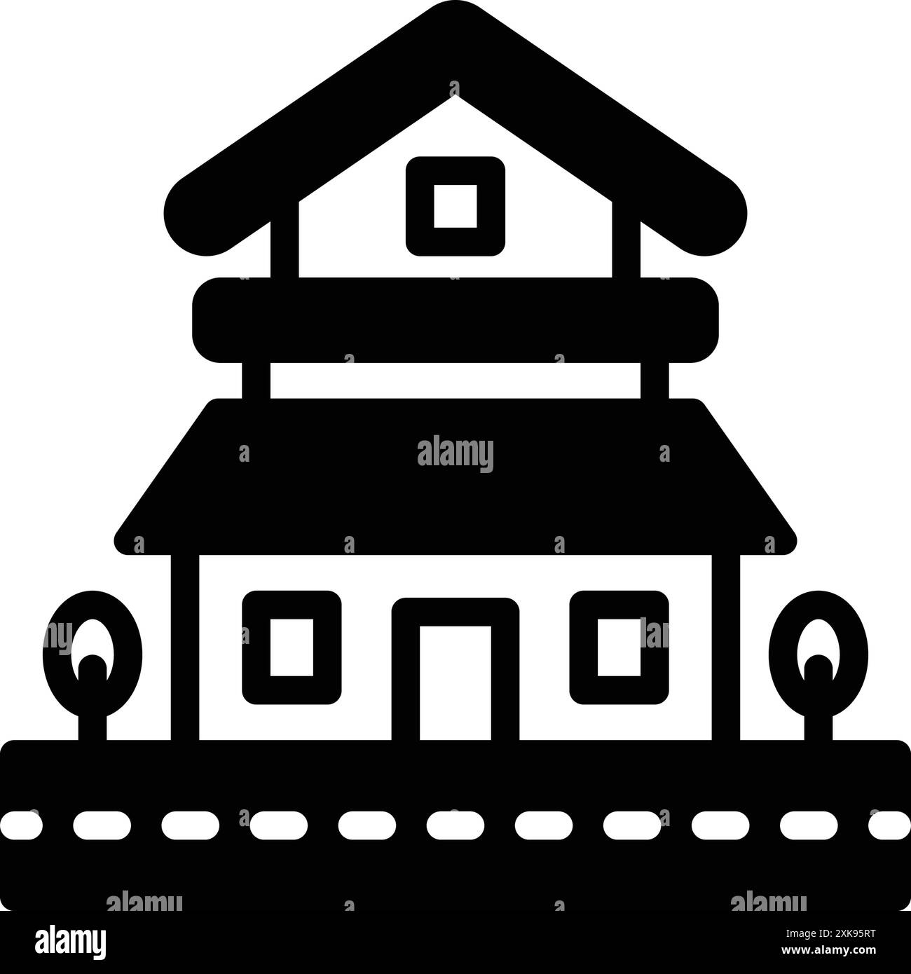 Icon for suburban,residential Stock Vector Image & Art - Alamy