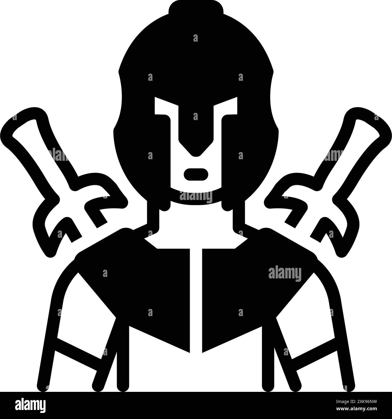 Warriors logo Black and White Stock Photos & Images - Alamy