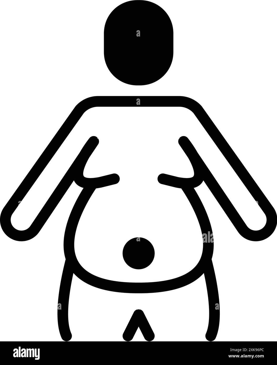 Icon for obesity,fatness Stock Vector Image & Art - Alamy