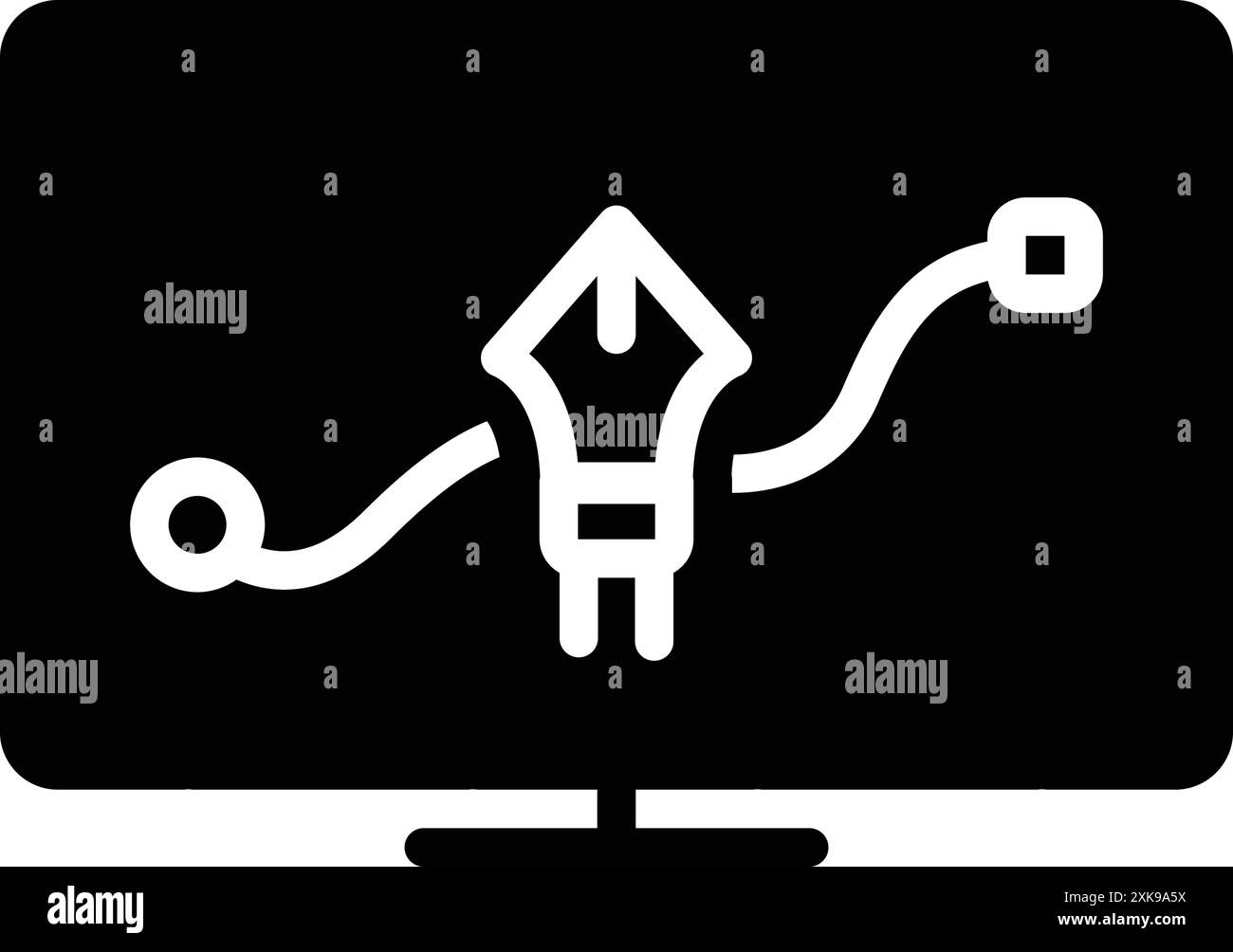 Icon for curves,vector Stock Vector Image & Art - Alamy