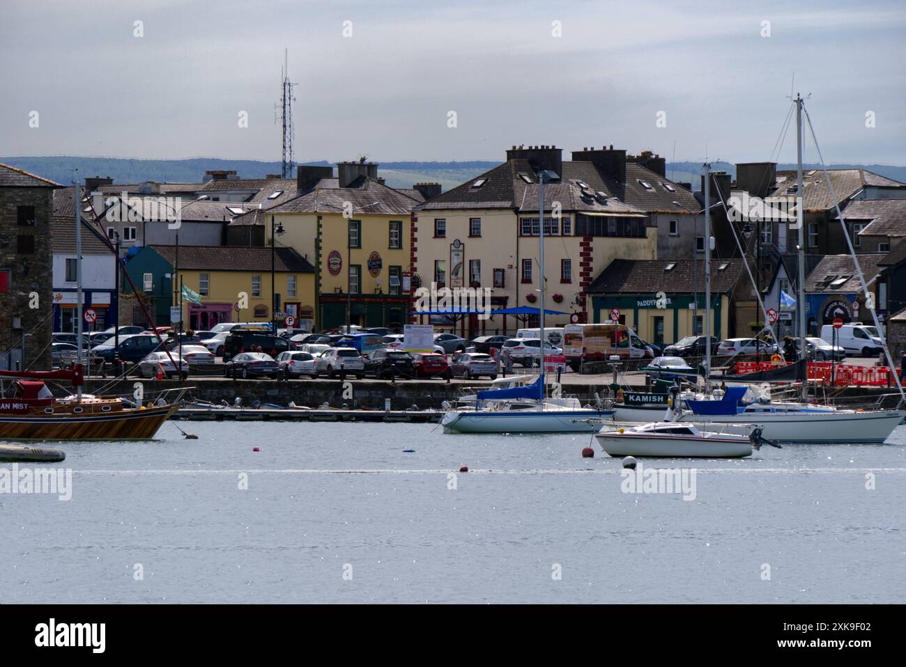 Ireland - Dungarvan Marina Stock Photo - Alamy