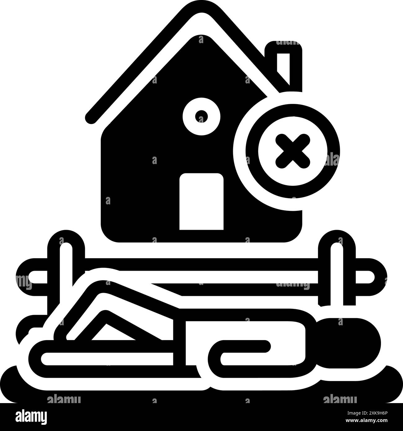 Homeless vagrant Stock Vector Images - Alamy