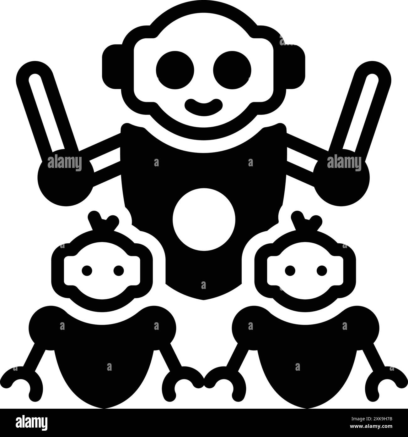 Icon for robots,bot Stock Vector Image & Art - Alamy