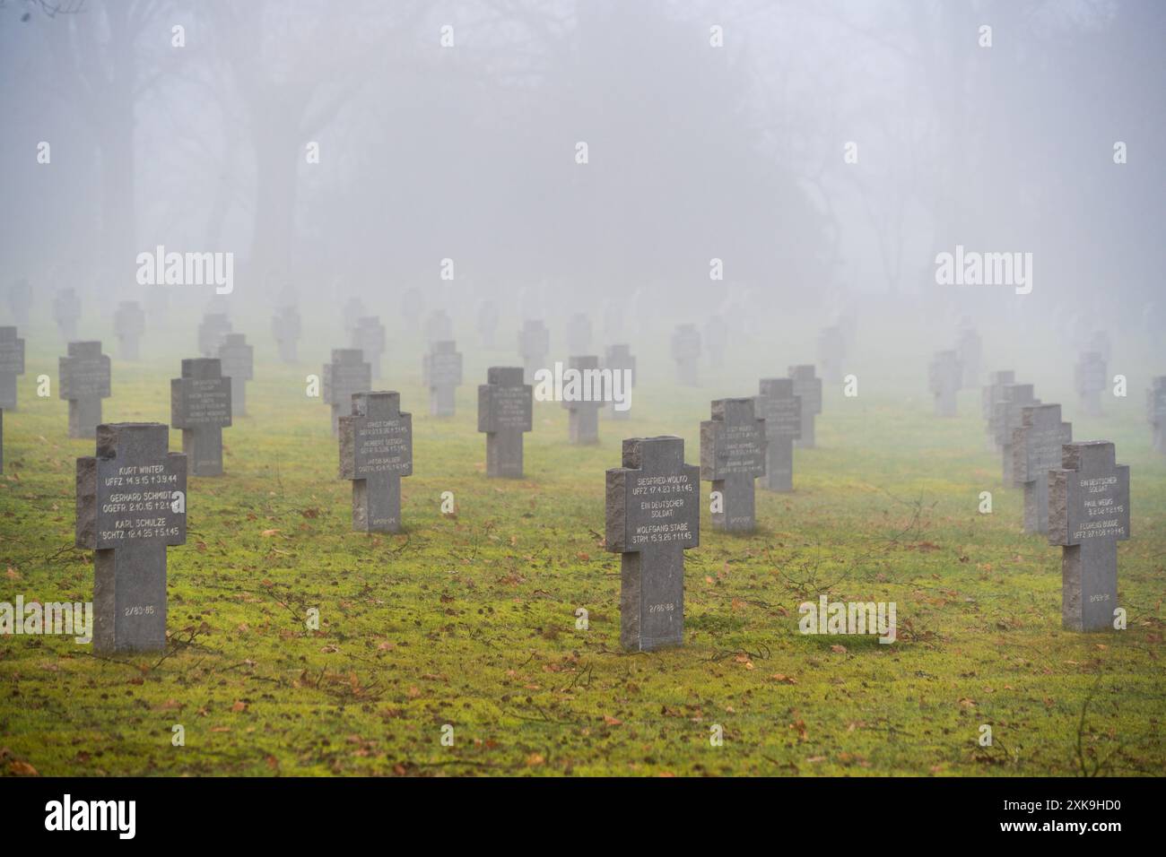 Belgium, Recogne-Bastogne German War Cemetery, World War Two Cemeteries ...