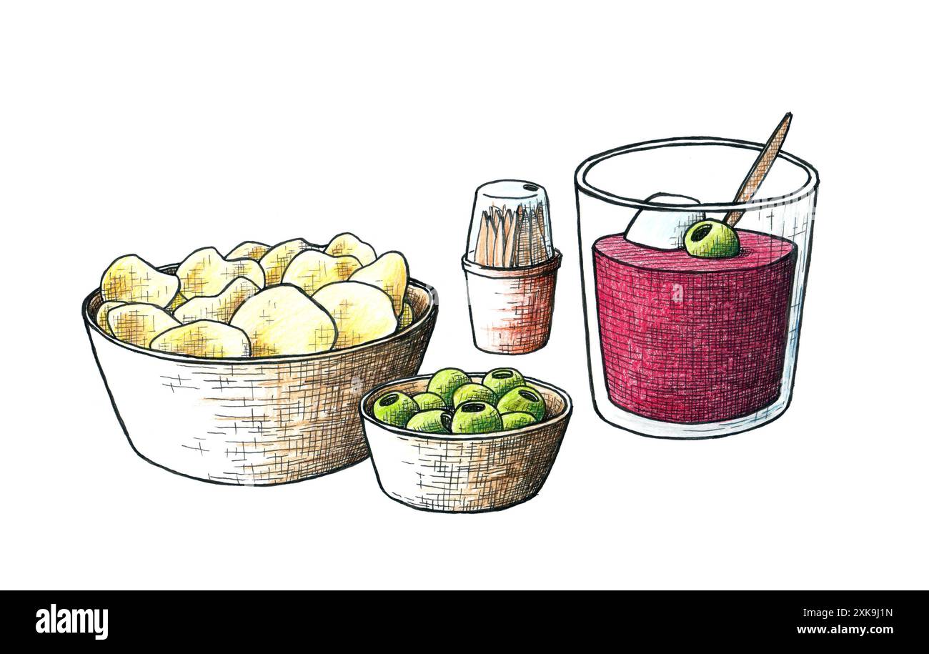 Vermut illustration hi-res stock photography and images - Alamy