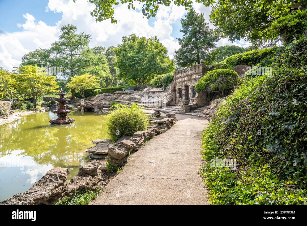 Memphis, TN, USA - Aug 28, 2022: The Crystal Shrine Grotto Stock Photo ...