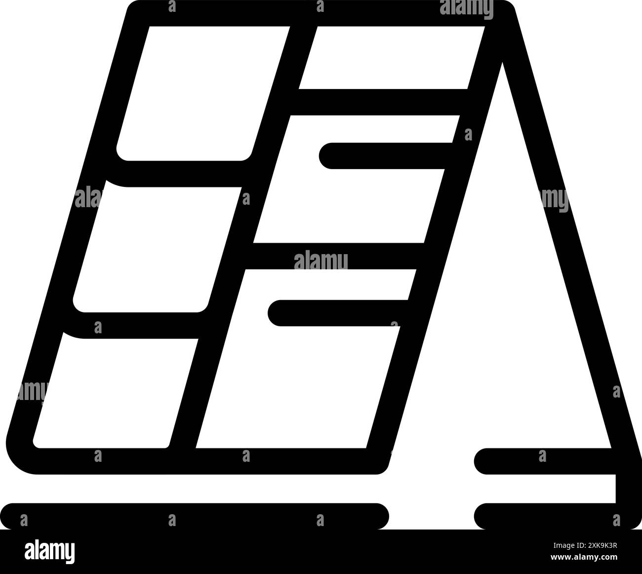 Roof tiles presenting different modern covering materials for home ...