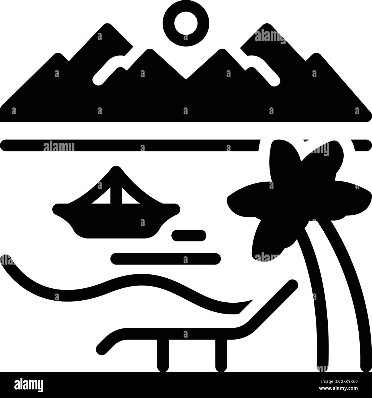 Icon for beaches,coast Stock Vector Image & Art - Alamy