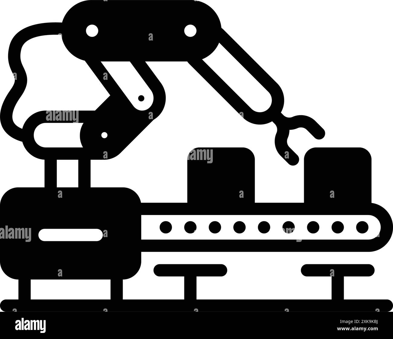Icon for assembled,robot Stock Vector Image & Art - Alamy
