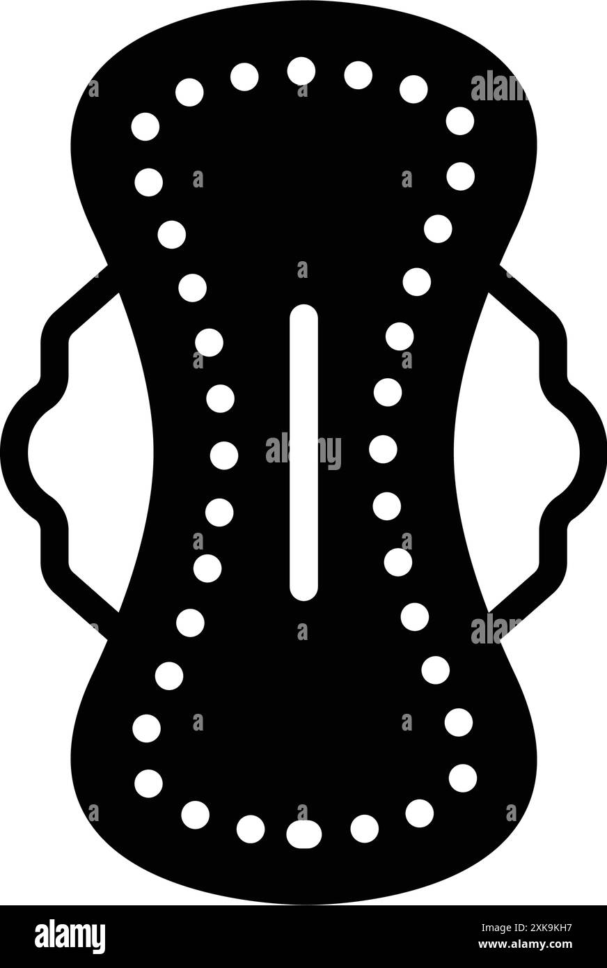 Icon pads sanitary Cut Out Stock Images & Pictures - Alamy