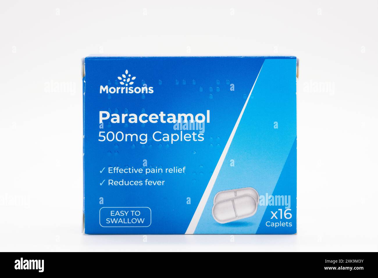 Irvine, Scotland, UK - June 17, 2024: Morrisons 500mg Paracetamol ...