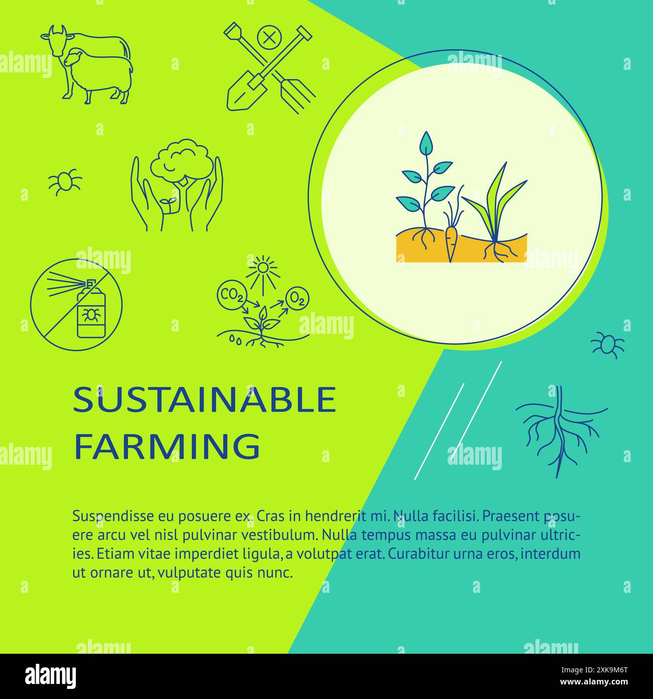 Farmland biodiversity Stock Vector Images - Alamy