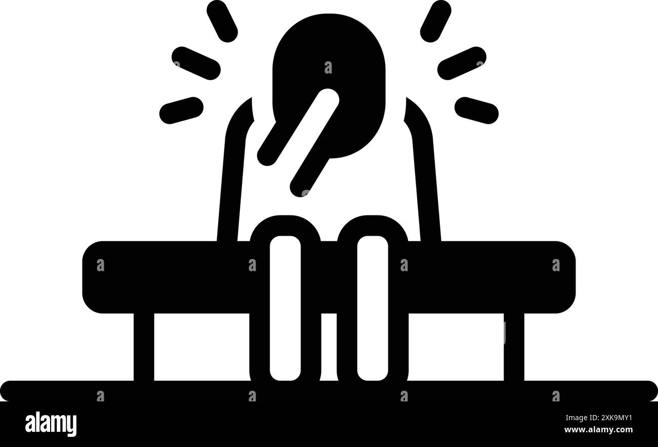 Anguish illustration Cut Out Stock Images & Pictures - Alamy