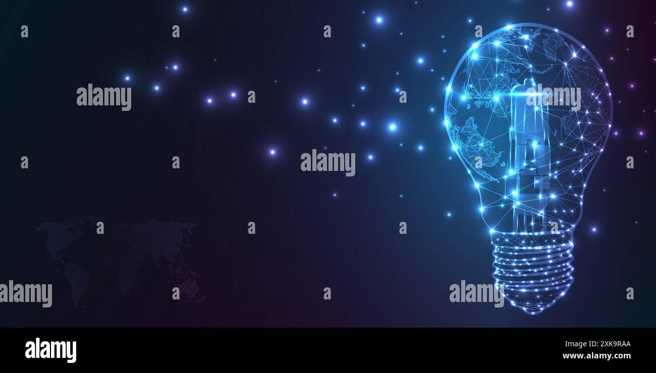 Cloud Computing. Electric and Global Network Connections Concept Design ...