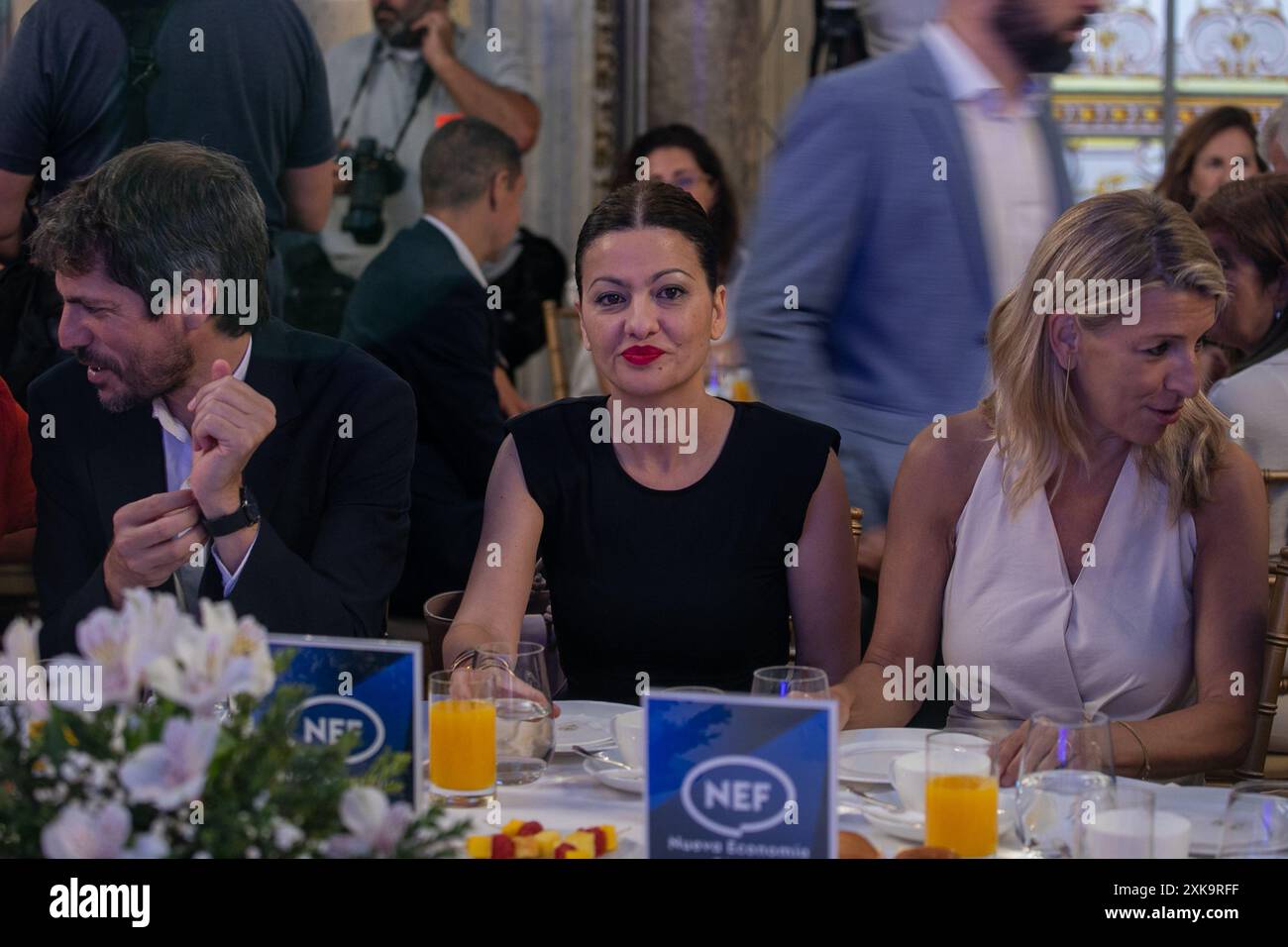 Madrid, Spain. 22nd July, 2024. The Minister of Youth and Children ...
