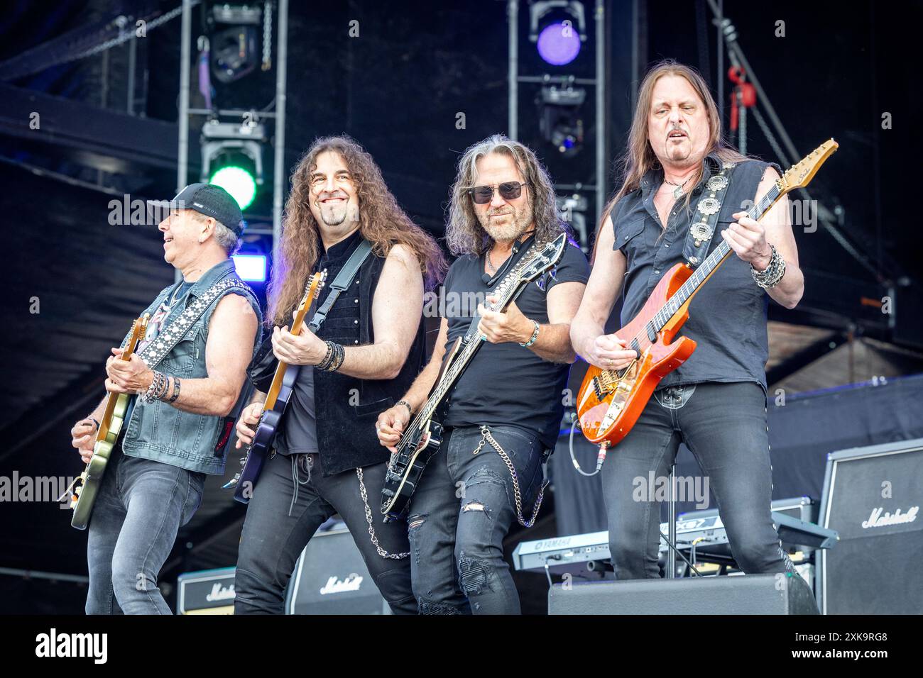 Solvesborg, Sweden. 05th, June 2024. The American rock band Winger ...