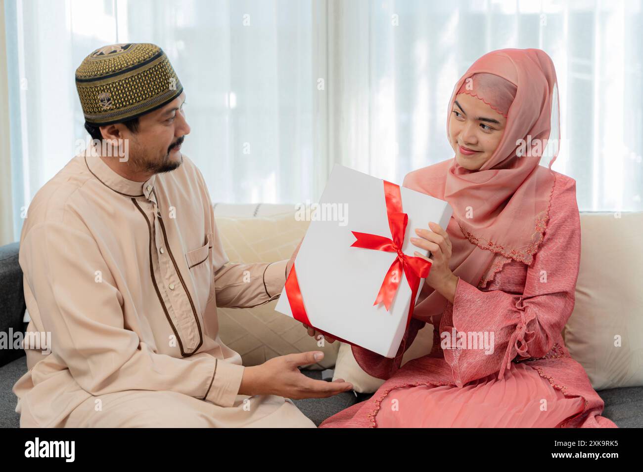 Family muslim home hi-res stock photography and images - Alamy