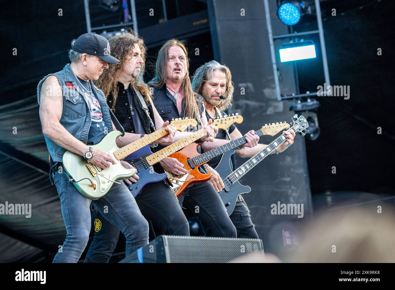Solvesborg, Sweden. 05th, June 2024. The American rock band Winger ...