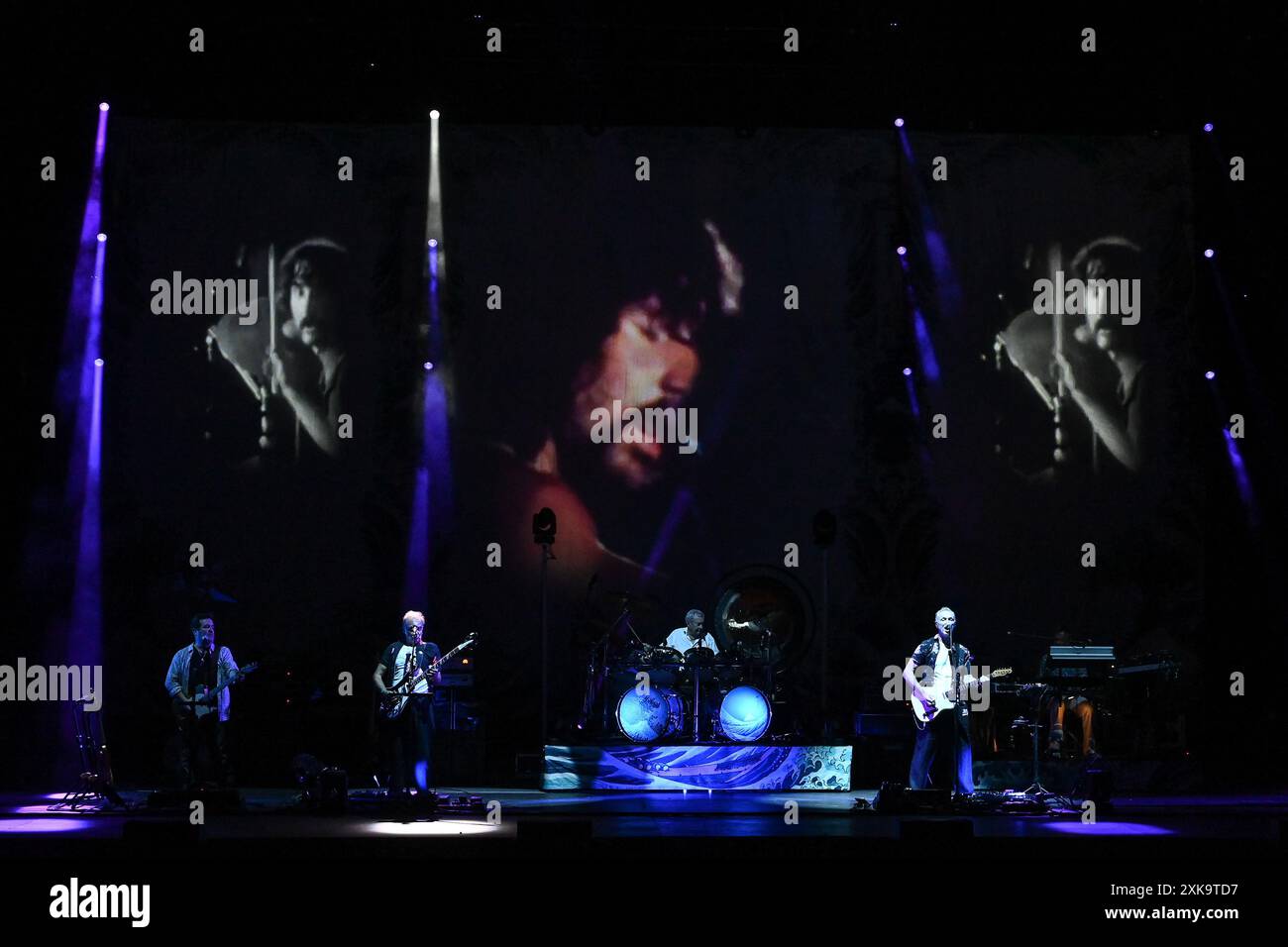 Nick Mason's Saucerful of Secrets during the Set The Control Tour at ...