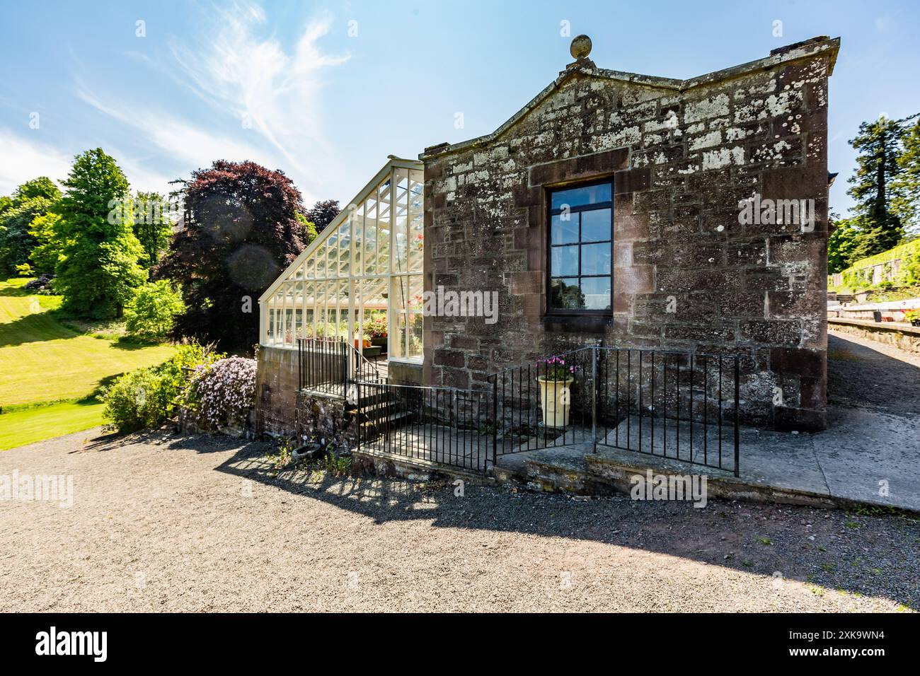 Drummond Castle Gardens, Perthshire, Scotland, UK Stock Photo - Alamy